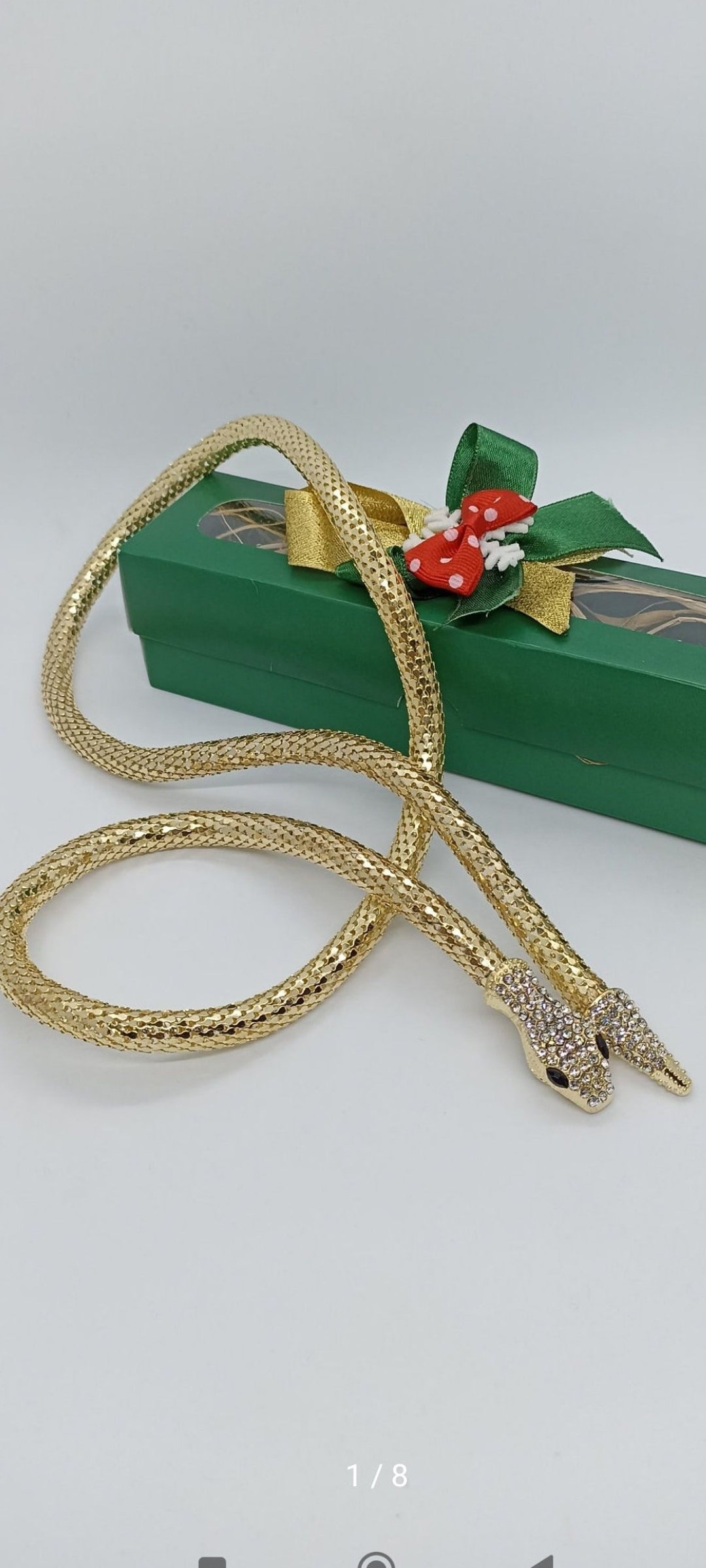 Serpent Necklace,snake Necklace ,punk Style Serpent Necklace,cleopatra ...