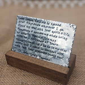 Radiating Christ Prayer Card - Etsy
