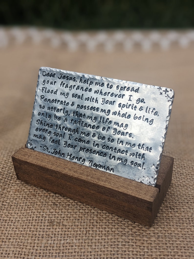 Radiating Christ Prayer Card - Etsy