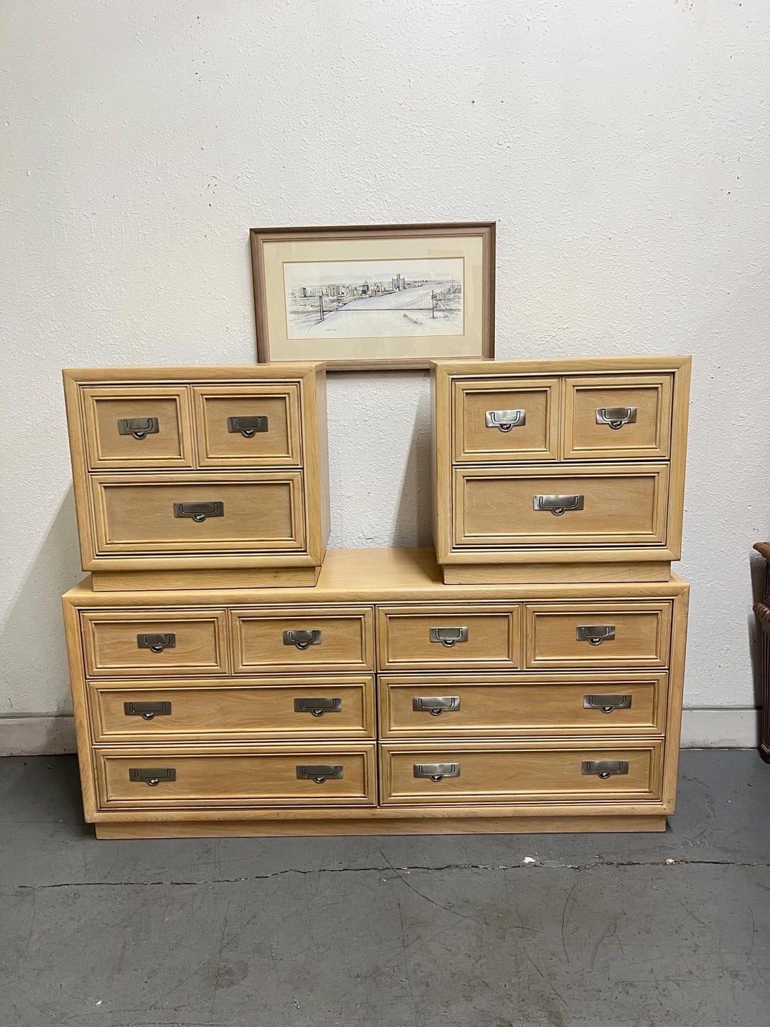 Stanley Campaign Style Night Stands - Etsy