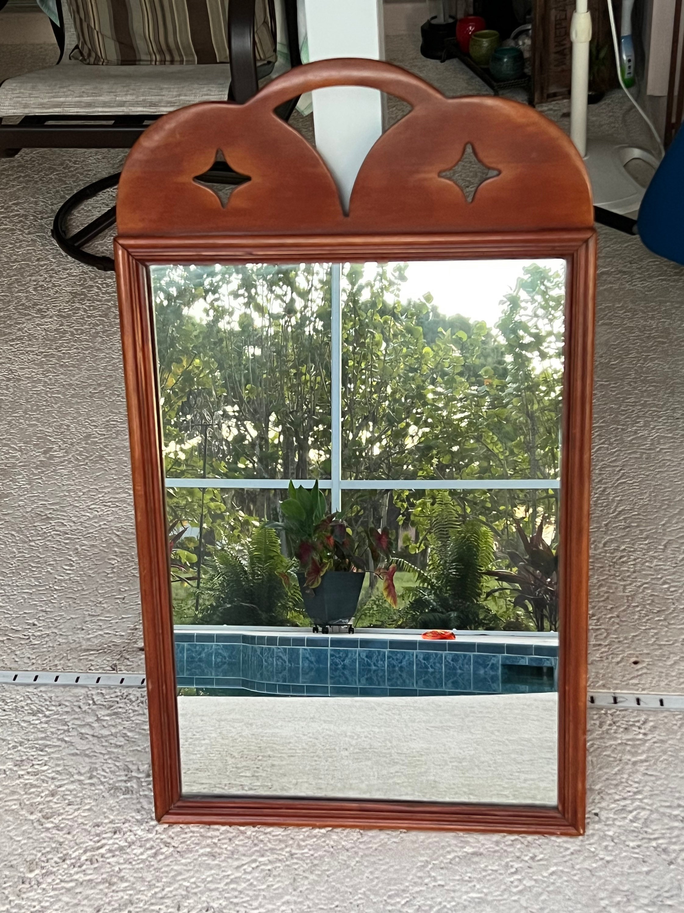 MCM Atomic Mirror - Etsy