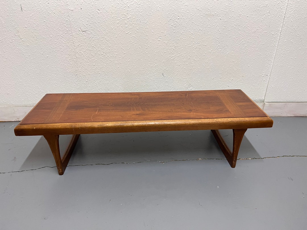 Lane MCM Sculpted Coffee Table - Etsy