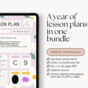 Home Daycare Lesson Plans: 12 Month Curriculum (digital Download) - Etsy