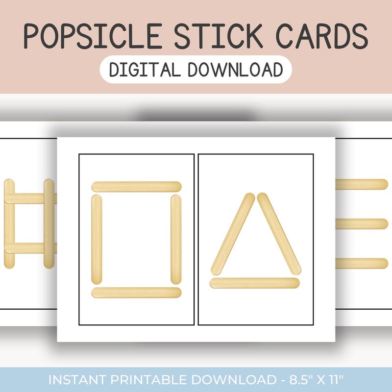 Popsicle Stick - Etsy