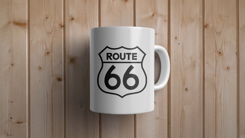 Route 66 Sign SVG - Route 66 Svg - Route 66 Highway Svg - Sign SVG - Etsy