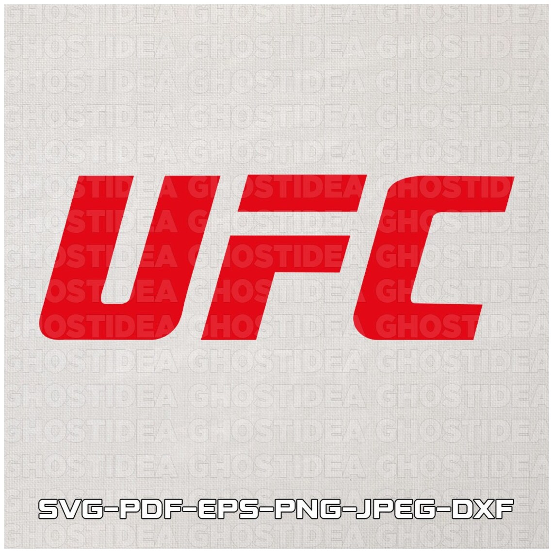 UFC Logo SVG - MMA Clipart (digital Download) - Etsy