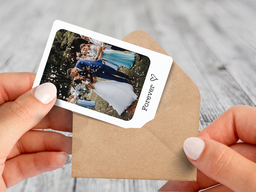 Custom Metal Photo Wallet Card - Personalized Gift for Boyfriend ...