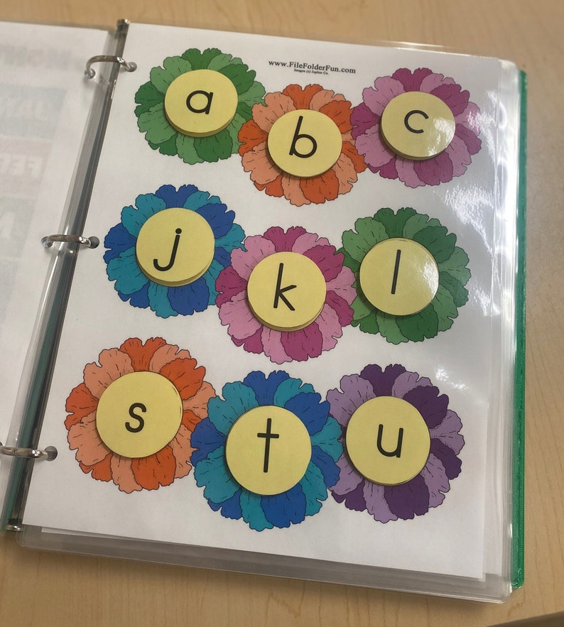 Busy Bee Book, Toddler Binder, Learning Activities for Kids, Pre-k ...