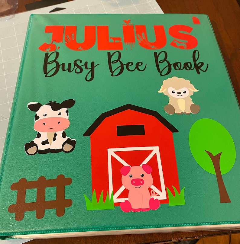 Busy Bee Book, Toddler Binder, Learning Activities for Kids, Pre-k ...