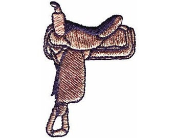 Western Saddle Machine Embroidery Design, Cowboy Saddle Embroidery ...