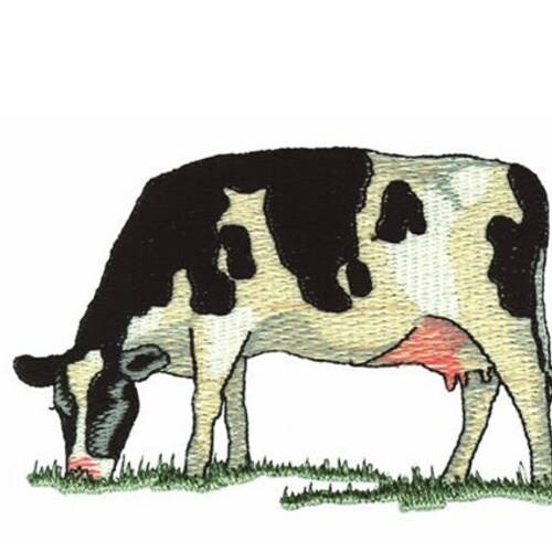 Small Holstein Machine Embroidery Design - Etsy