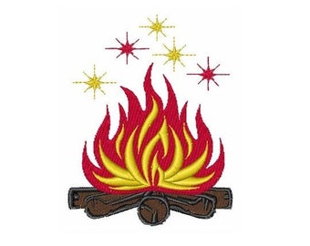Embroidery Campfire - Etsy
