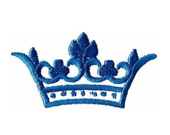 Royal Crown Machine Embroidery Design Golden Crown - Etsy