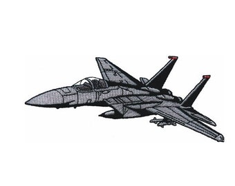 F-15 - Machine Embroidery Design - Etsy