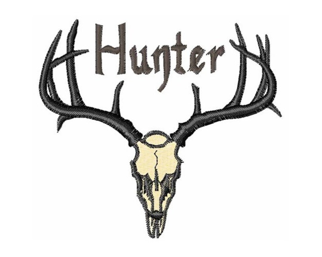 Deer Hunter - Machine Embroidery Design - Etsy
