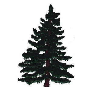 Pine Tree - Machine Embroidery Design - Etsy