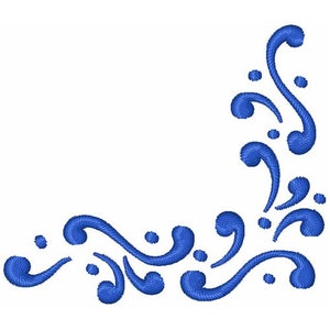 Country Western Corner Machine Embroidery Design - Etsy