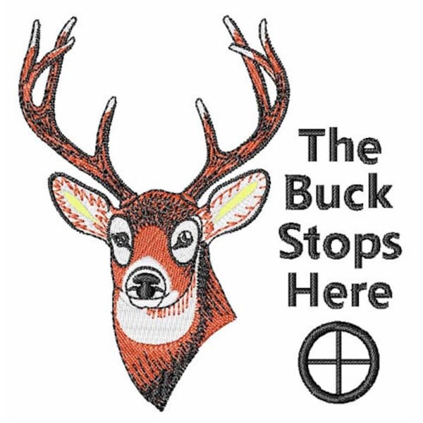The Buck Stops Here - Etsy