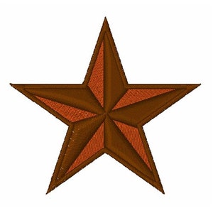 Western Star - Machine Embroidery Design - Etsy