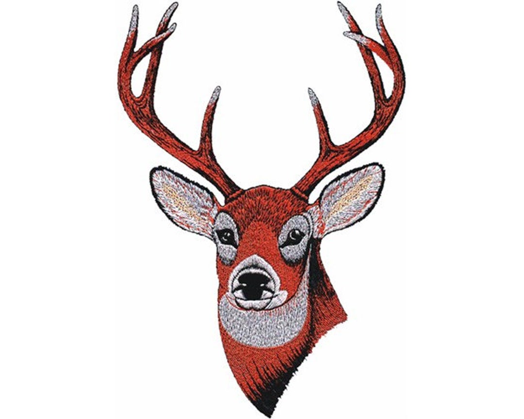 Deer - Machine Embroidery Design - Etsy