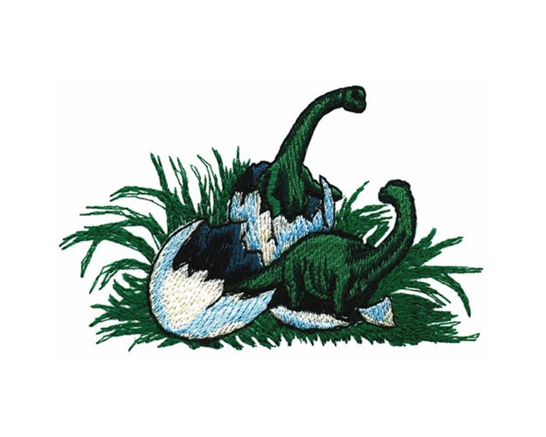 Brontosaurus Babes Machine Embroidery Design - Etsy
