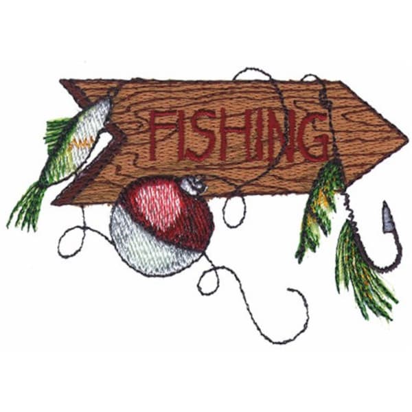 Fishing Lure Sign - Etsy