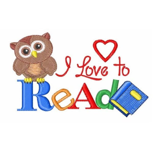 I Love to Read - Etsy