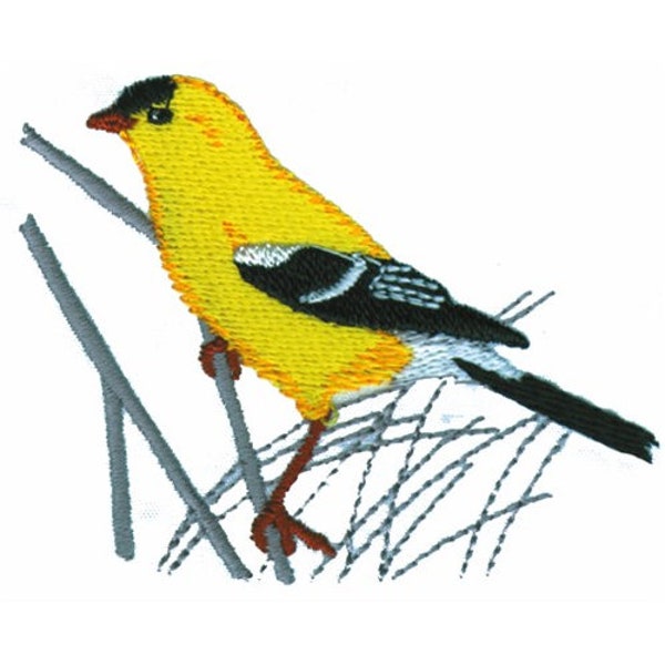 Goldfinch Embroidery - Etsy