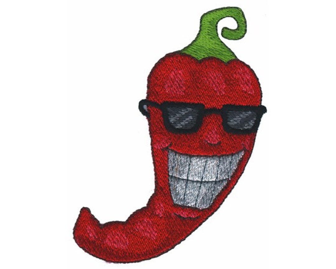 Hot Stuff pepper Machine Embroidery Design - Etsy