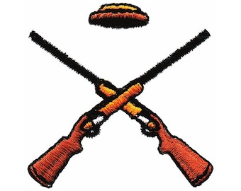Trap Shooting Machine Embroidery Design - Etsy