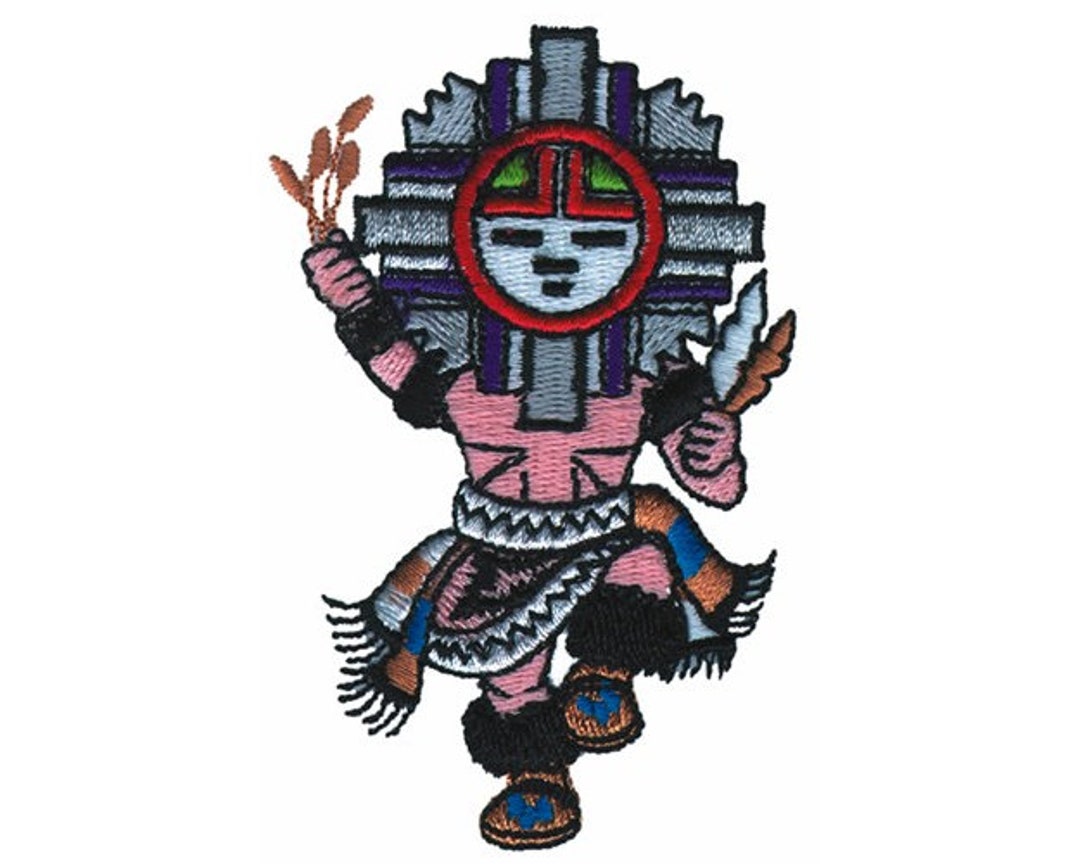 Kachina Doll Machine Embroidery Design - Etsy