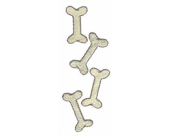 Dog Bone Border Machine Embroidery Design - Etsy