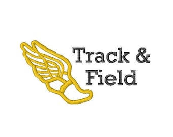 Instant Download Track & Field Mercury Machine Embroidery Design ...