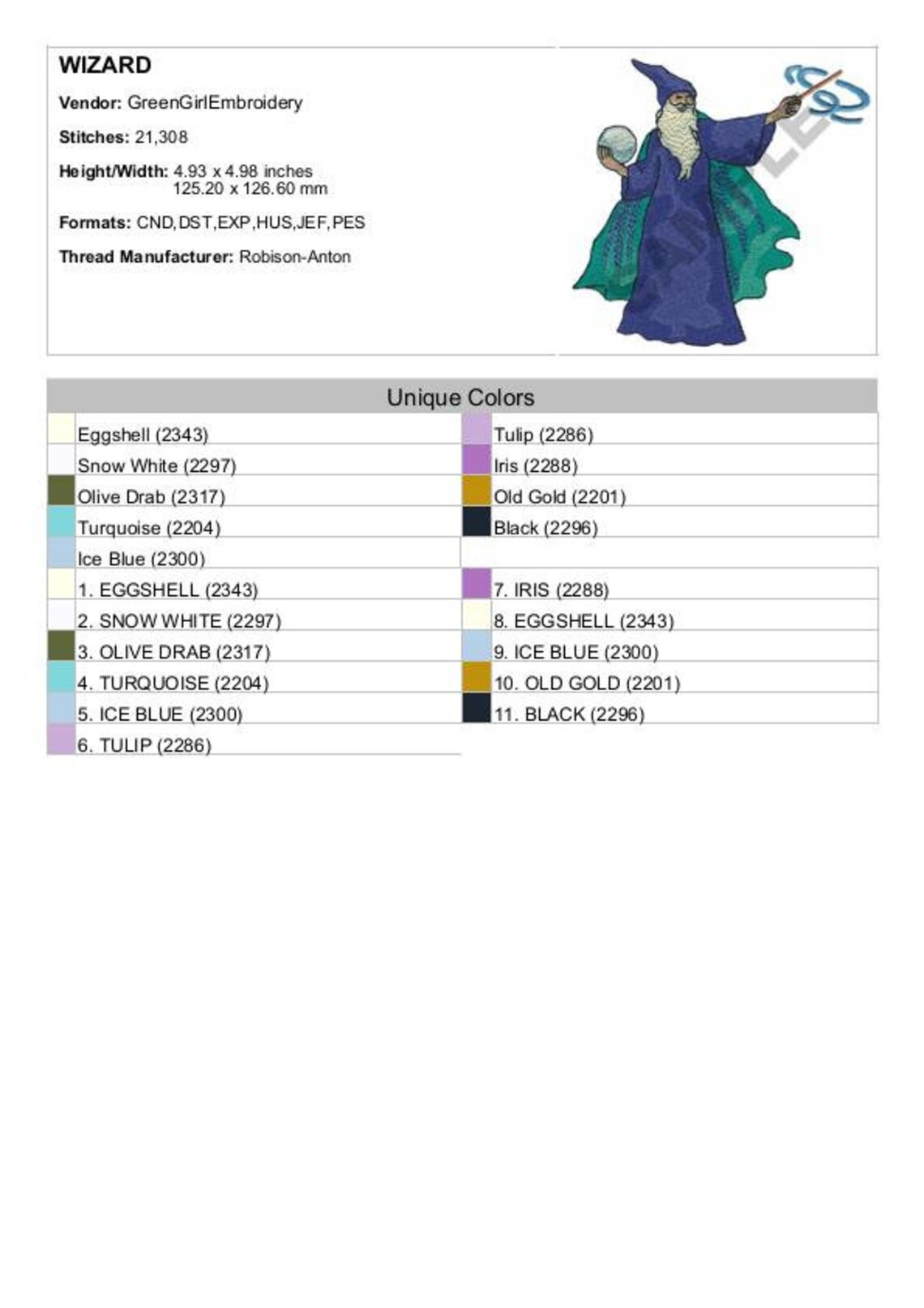 Wizard - Machine Embroidery Design - Etsy