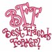 Best Friends Machine Embroidery Design - Etsy