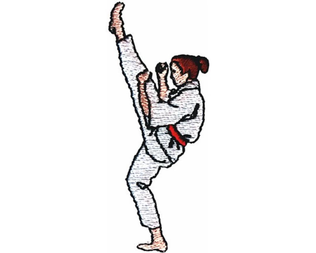 Karate - Machine Embroidery Design - Etsy