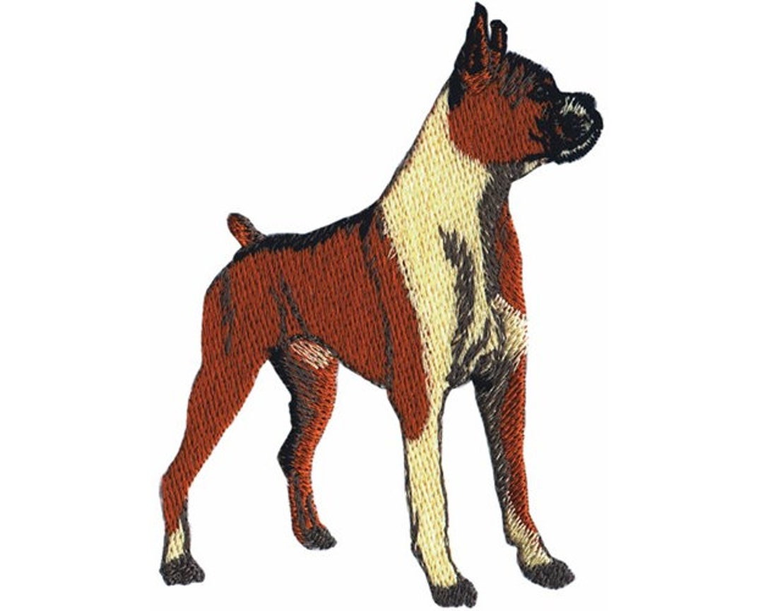 Boxer - Machine Embroidery Design - Etsy