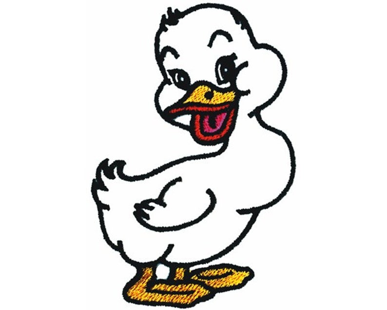 Duck Machine Embroidery Design - Etsy