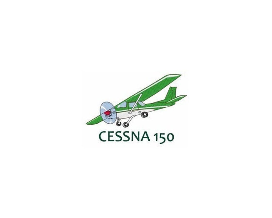 Cessna One Fifty - Machine Embroidery Design - Etsy