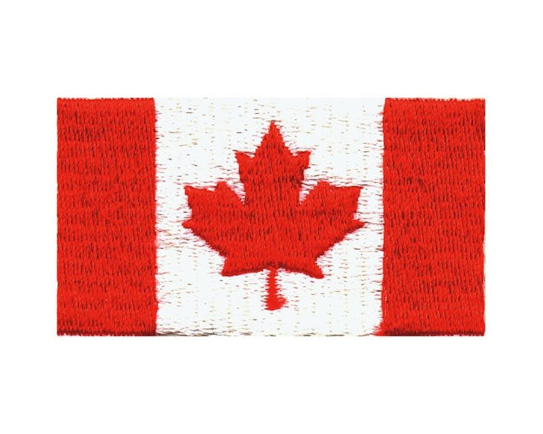 Canadian Flag - Machine Embroidery Design - Etsy