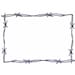 Barb Wire Border - Machine Embroidery Design - Etsy