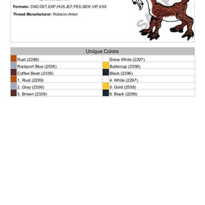 Billy Goat - Machine Embroidery Design - Etsy