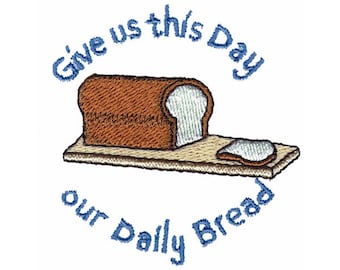 Loaf of Bread Machine Embroidery Design Embroidery Designs - Etsy
