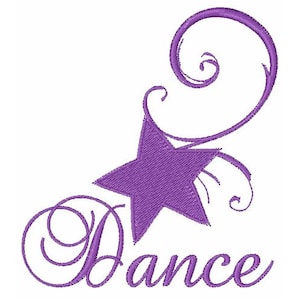 Dance - Machine Embroidery Design - Etsy