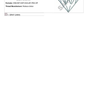 Diamond Machine Embroidery Design - Etsy