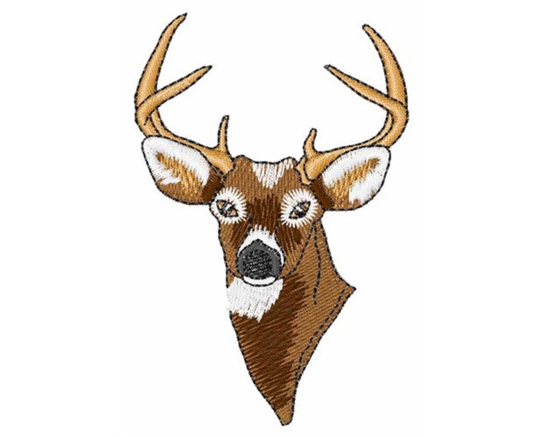 Deer - Machine Embroidery Design - Etsy
