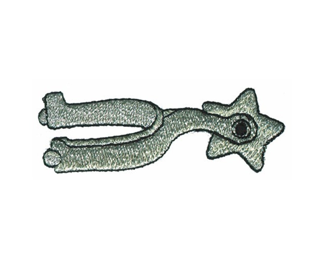 Boot Spur - Machine Embroidery Design - Etsy