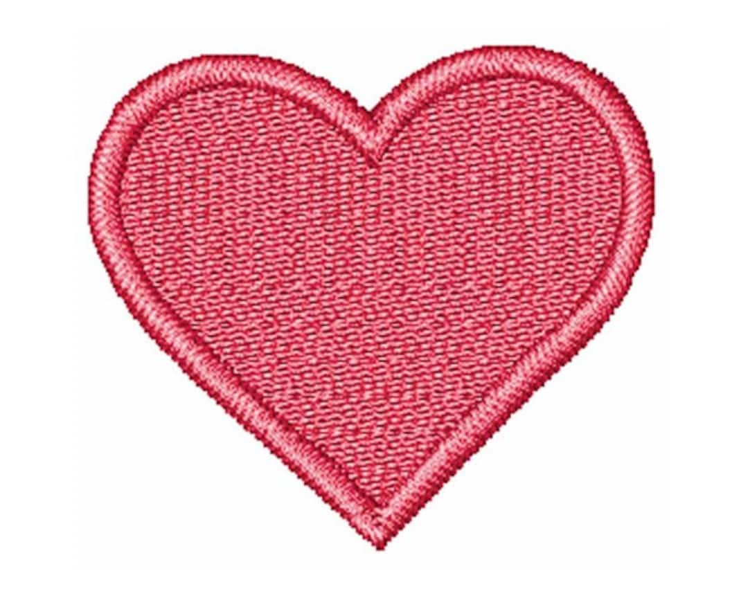 Mini Heart - Machine Embroidery Design - Etsy