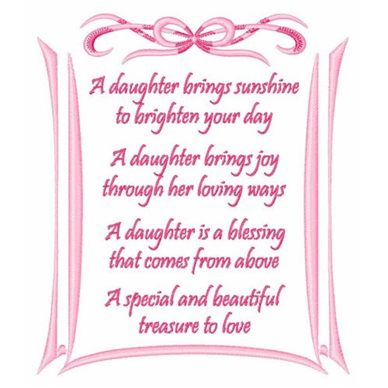 Love Poem Daughter - Etsy