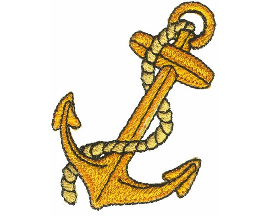 Anchor - Machine Embroidery Design - Etsy